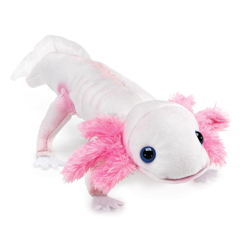Folkmanis Axolotl Puppet | Buy online at The Nile