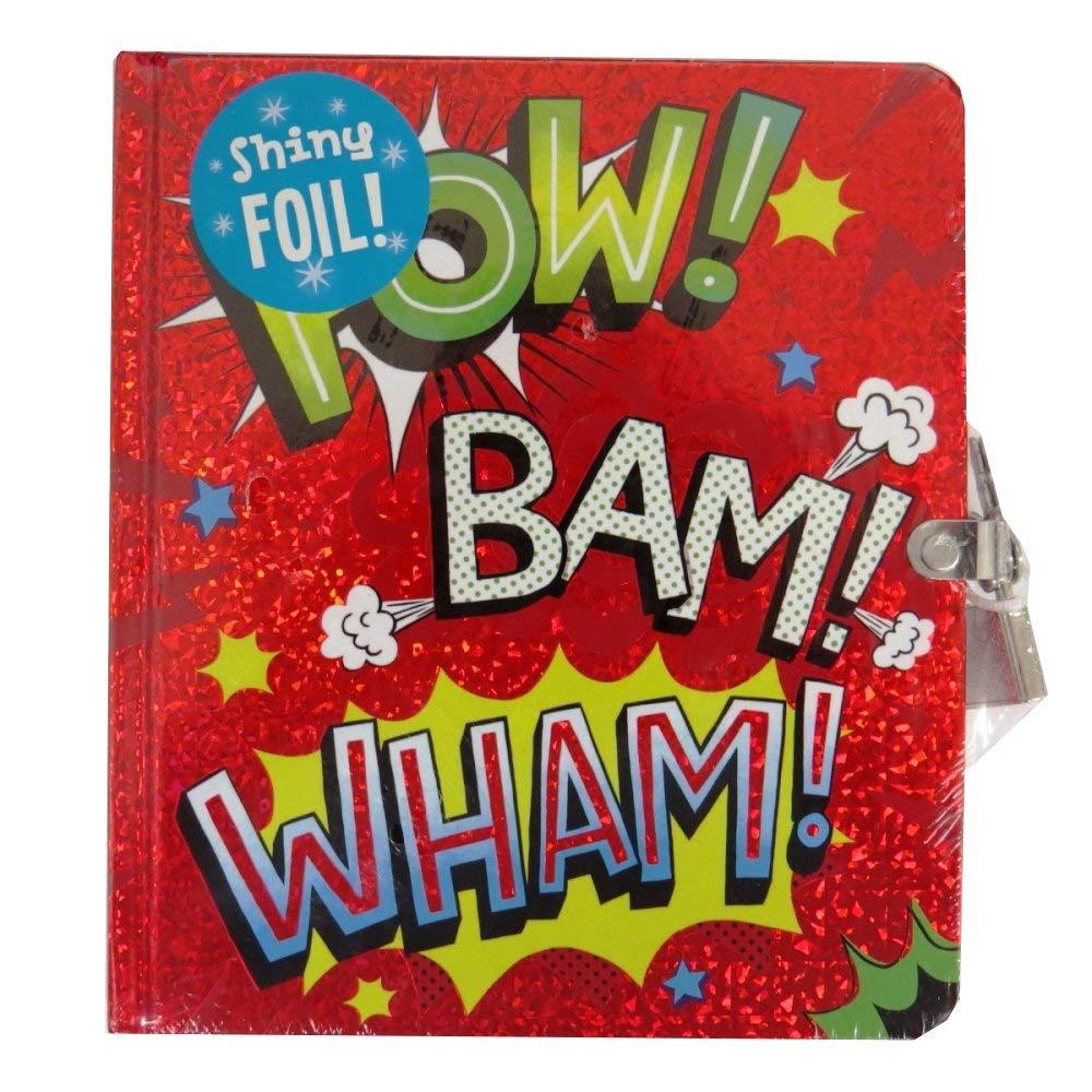 Peaceable Kingdom Lockable Diary: Superhero | Buy online at The Nile