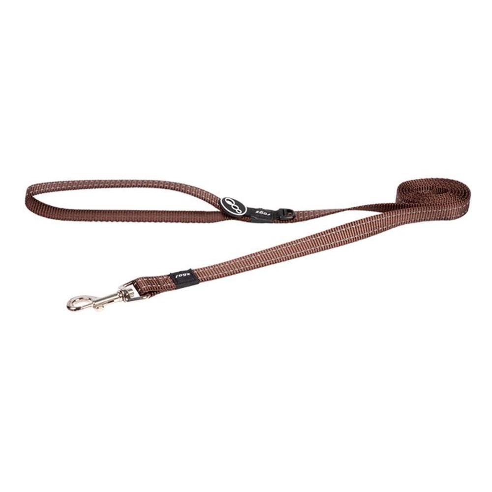 Rogz Classic Dog Lead (Brown) - Medium | Buy online at The Nile