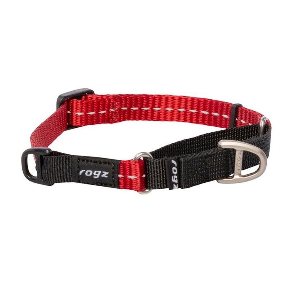 Rogz Webbed Control Dog Collar (Red) - Small | Buy online at The Nile