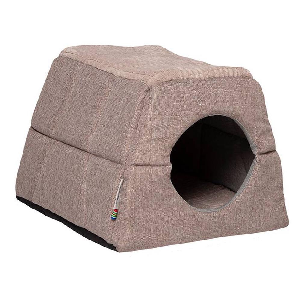 Rogz Oslo Igloo Cat Pod (Natural) | Buy online at The Nile