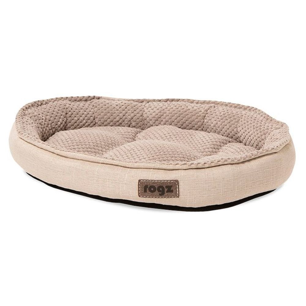 Rogz Athens Oval Cat Pod (Beige) - Medium | Buy online at The Nile