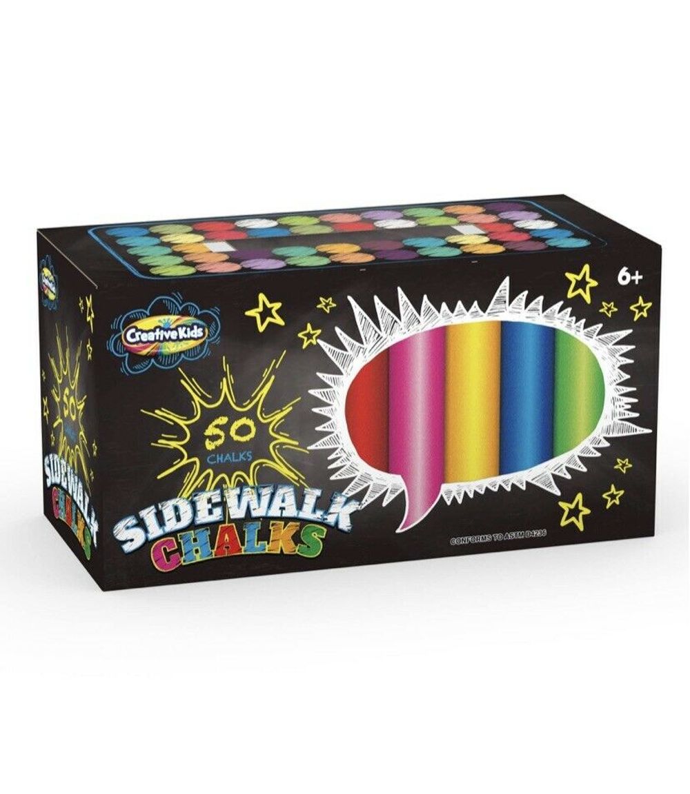 Creative Kids Chalk Set, 50 Piece | Buy online at The Nile