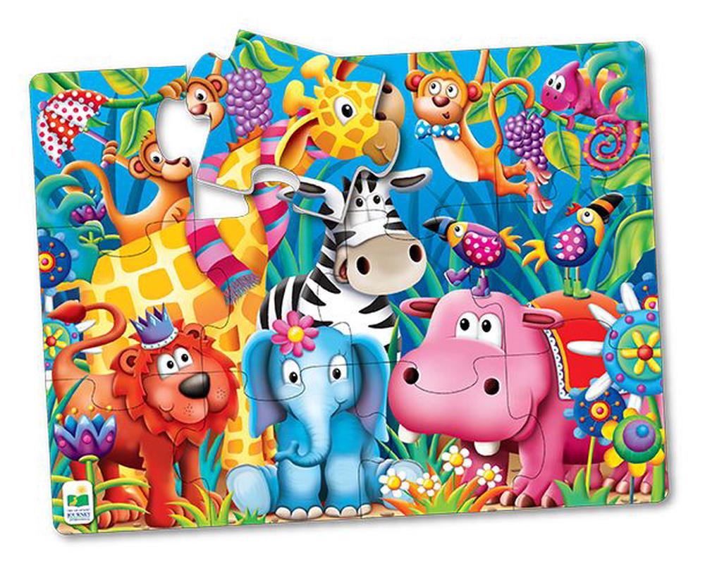 The Learning Journey My First Floor Puzzle, 12 Piece (Jungle Friends) | Buy online at The Nile