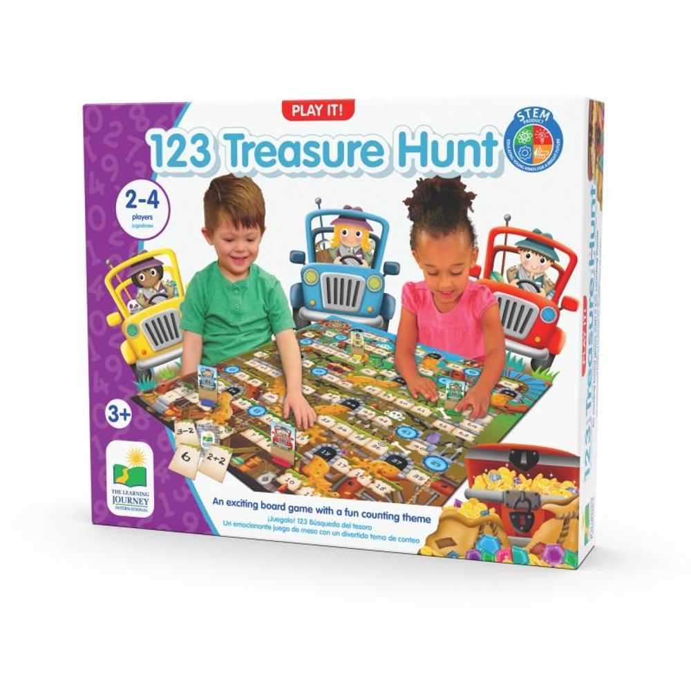 The Learning Journey Play It Game - 123 Treasure Hunt | Buy online at ...