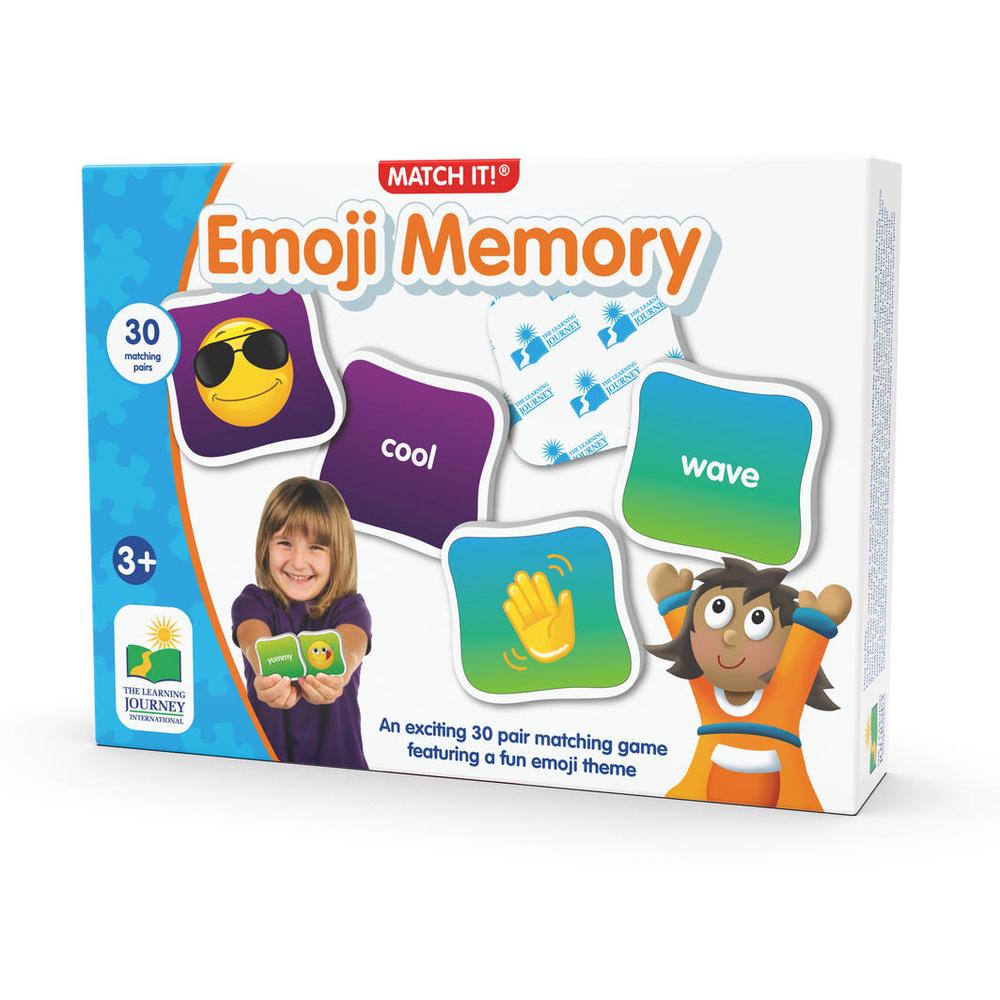 The Learning Journey Match It Memory Emoji's Game | Buy online at The Nile