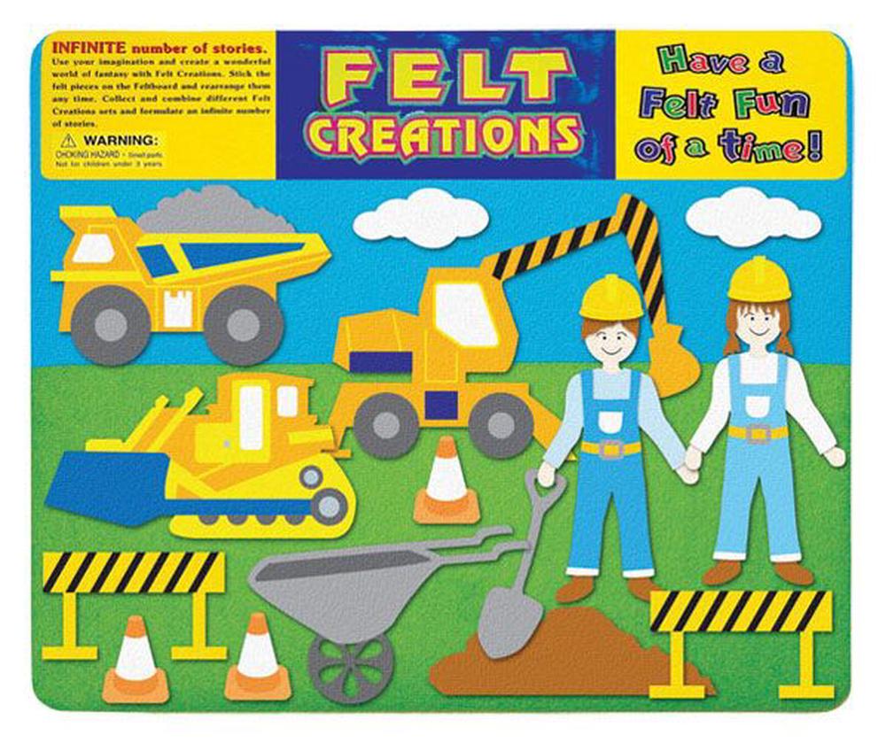 Felt Creations Construction Story Board | Buy online at The Nile