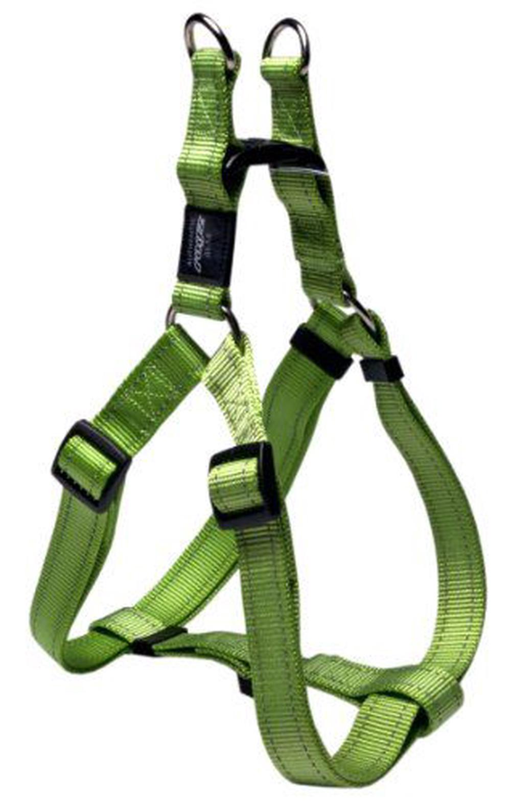 Rogz Reflective Step-in Adjustable Dog Harness (Green) - XL | Buy ...