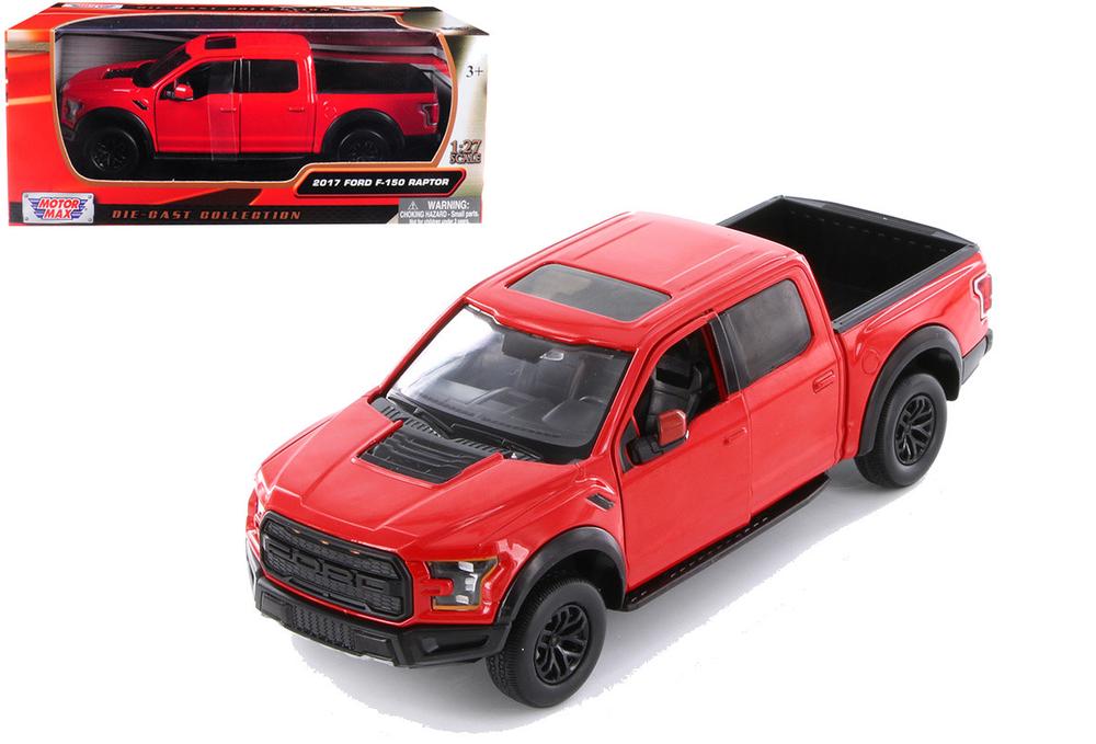 Motormax 2017 Ford F-150 Raptor 1:24 Scale (Red) | Buy online at The Nile