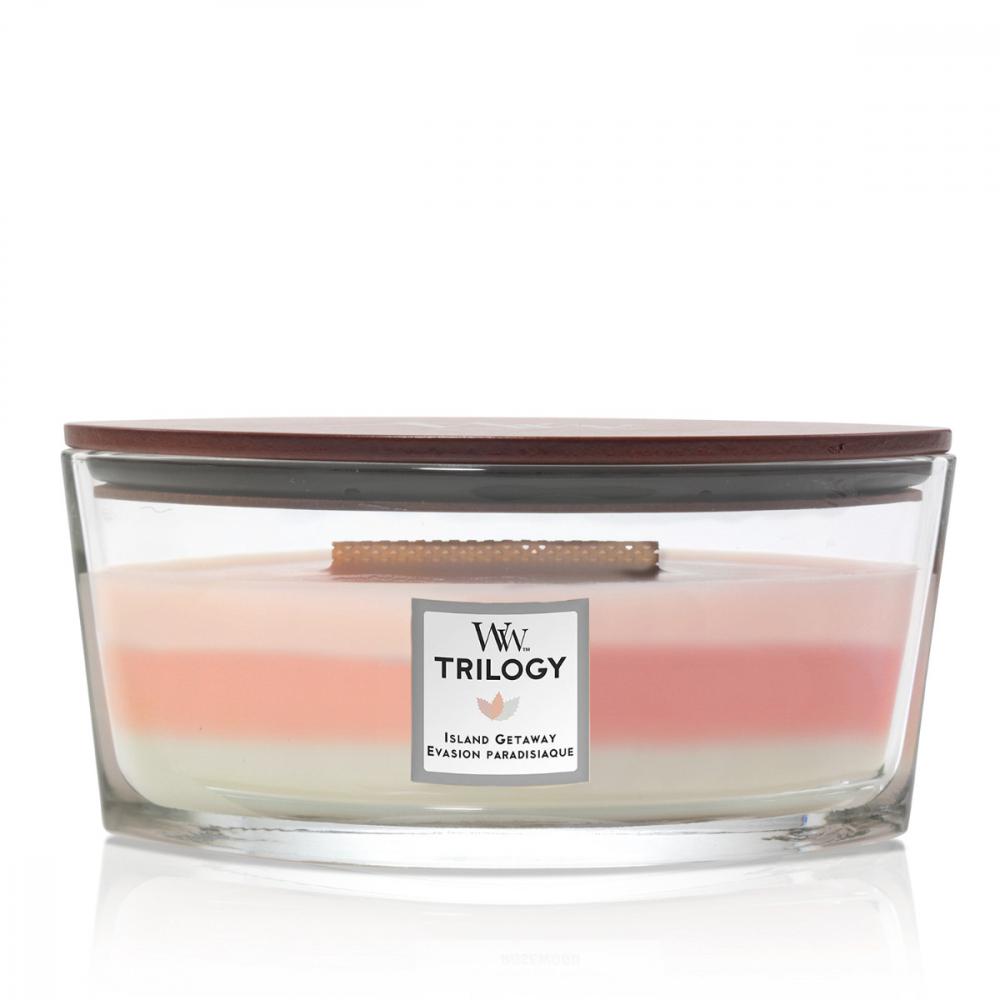 WoodWick Candle, Island Getaway Trilogy - Ellipse | Buy online at The Nile