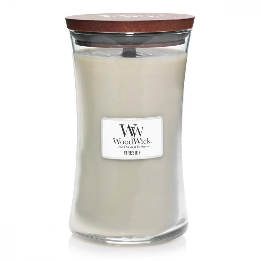WoodWick Candle, Fireside - Large | Buy online at The Nile