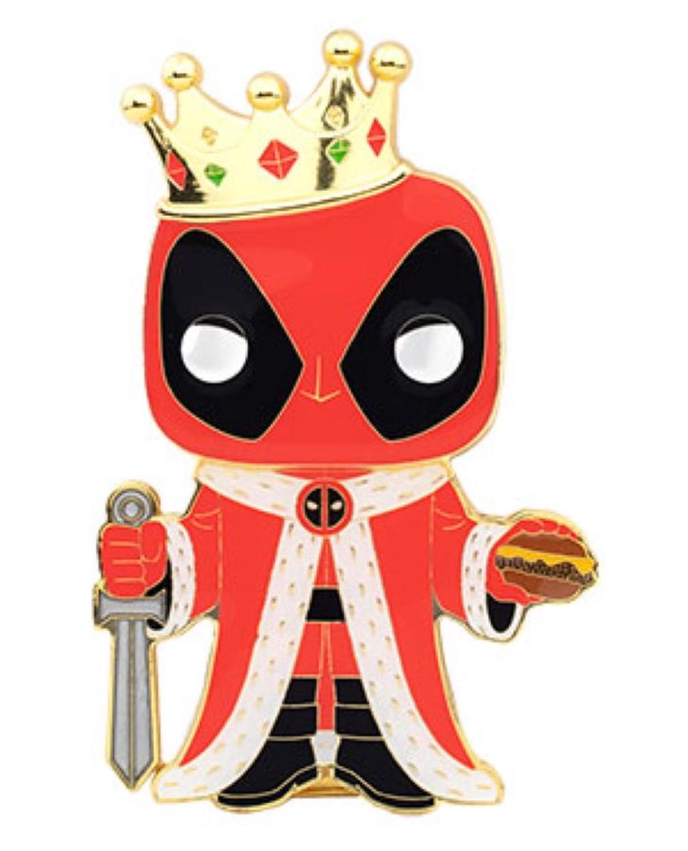 Funko Deadpool (Comics) - King Deadpool Pop! Enamel Pin - 4 Inch | Buy ...