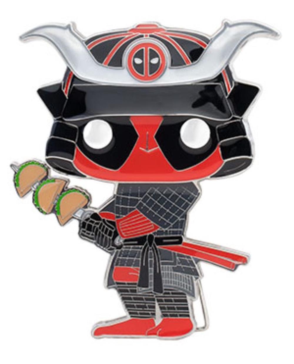 Funko Deadpool (Comics) - Samurai Pop! Enamel Pin - 4 Inch | Buy online ...
