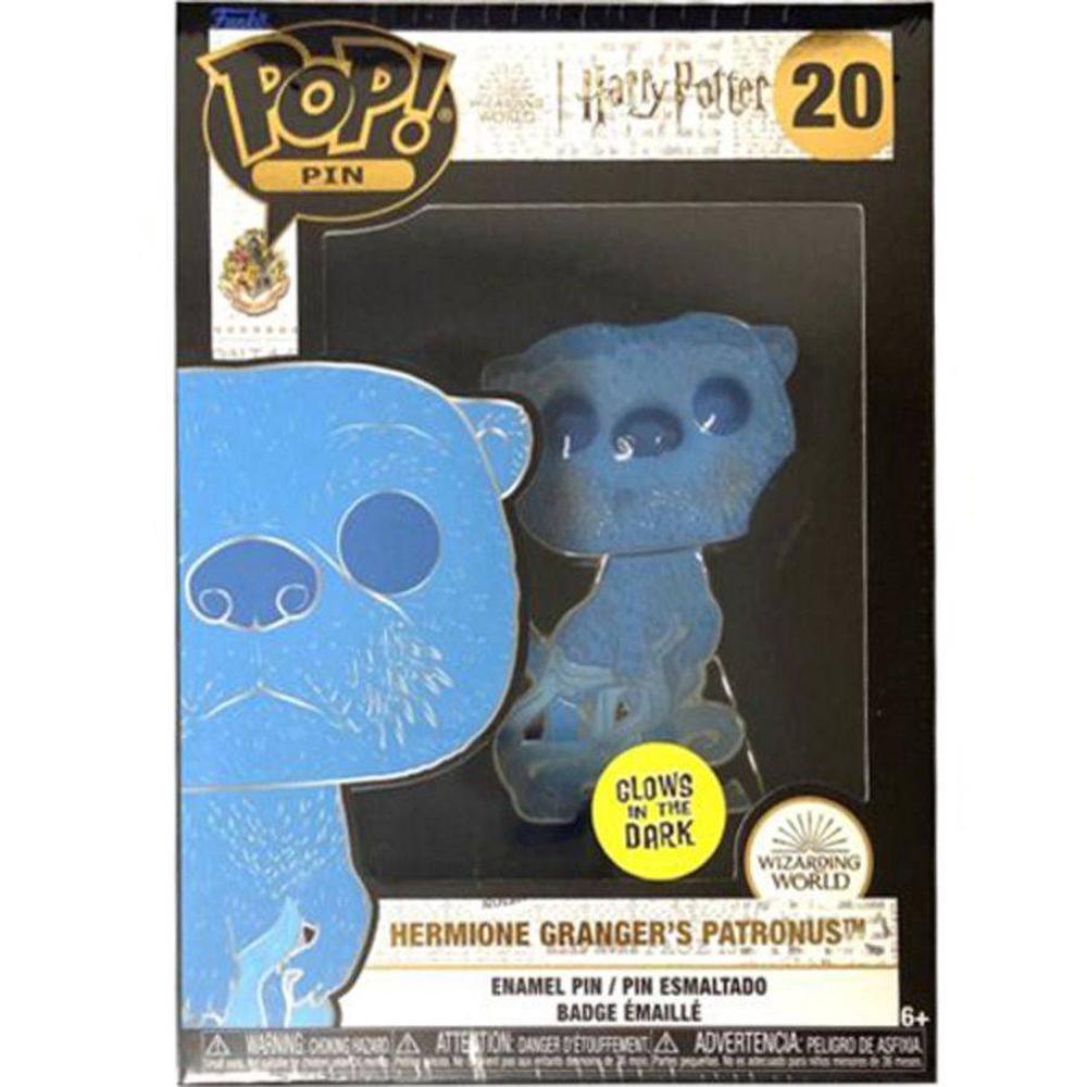 Funko Harry Potter - Patronus Hermoine Granger Enamel Pop! Pin - 4 Inch ...