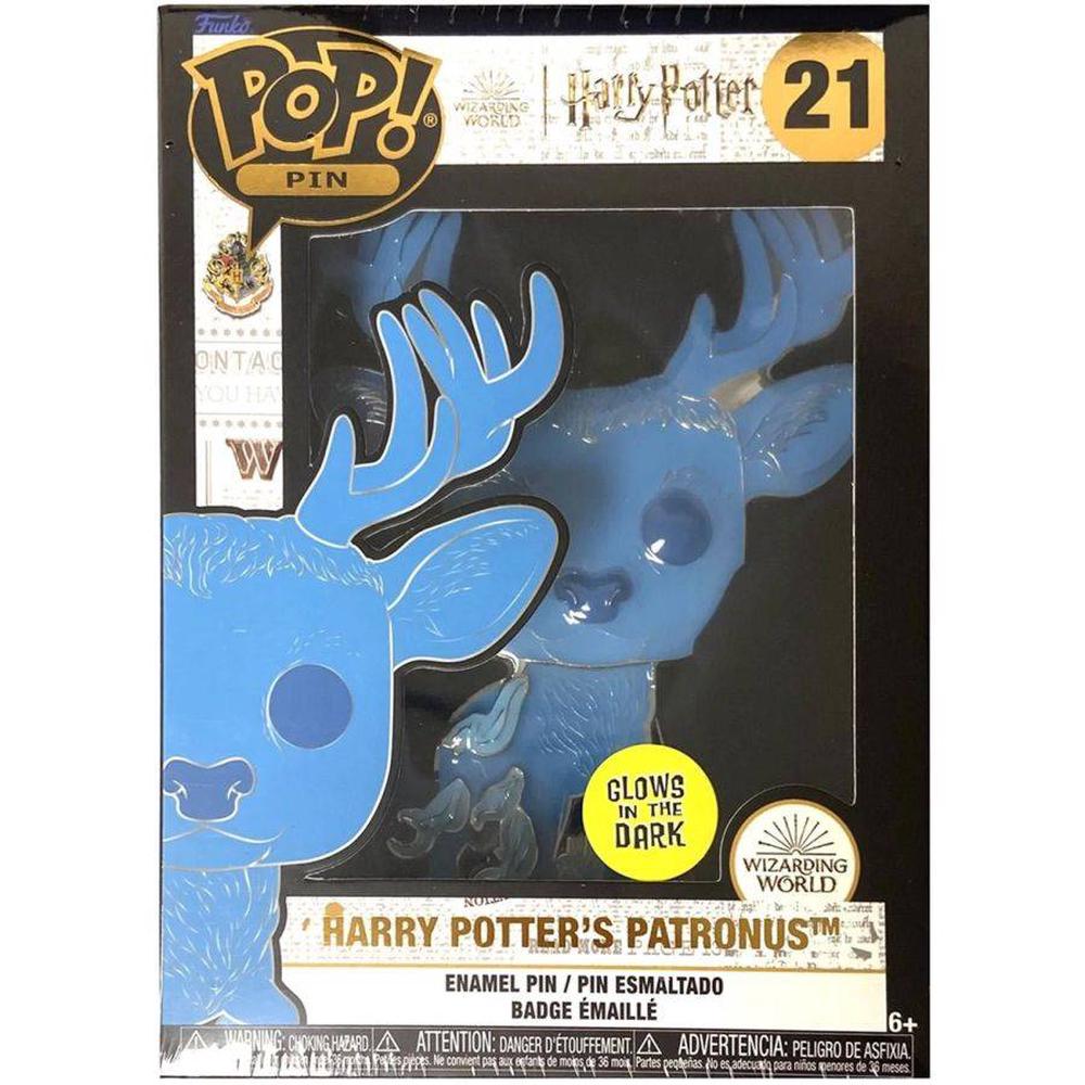 Funko Harry Potter - Patronus Harry Enamel Pop! Pin - 4 Inch | Buy ...
