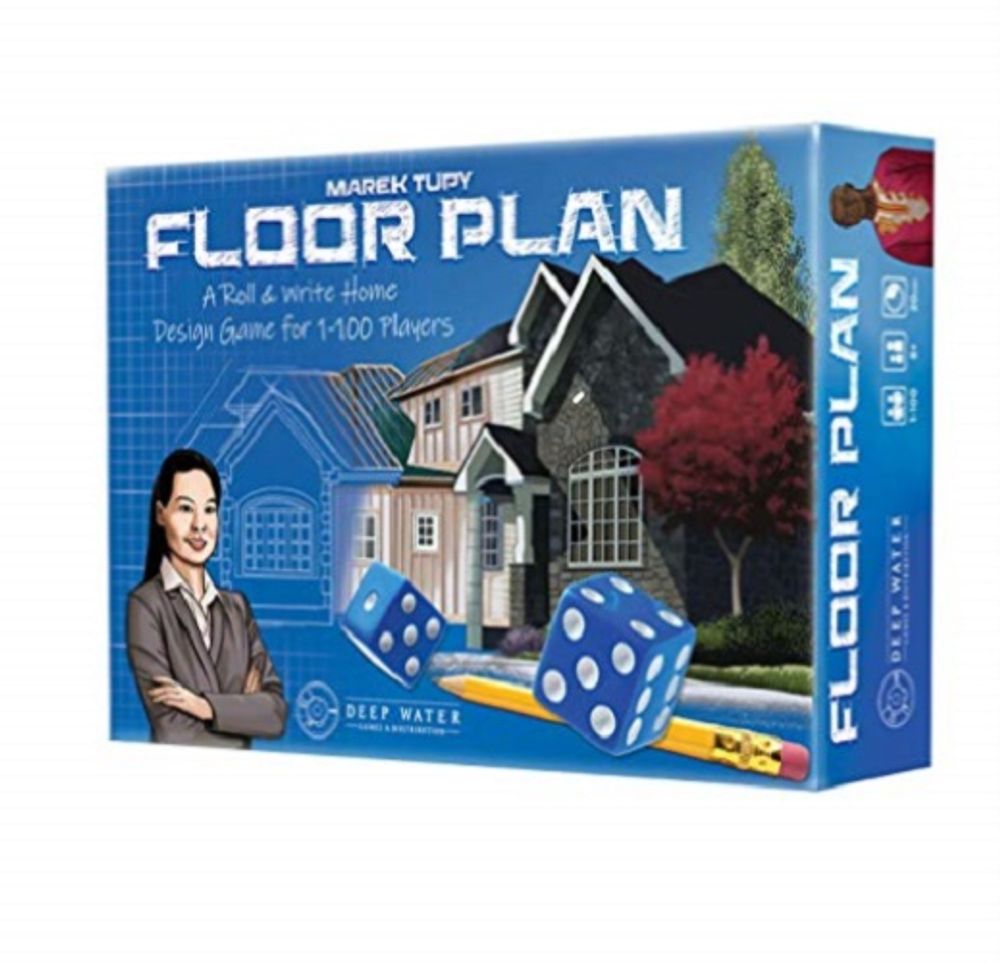 Deep Water Games Floor Plan Board Game | Buy online at The Nile