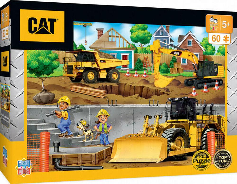 Masterpieces Caterpillar - In My Neighborhood Puzzle, 60 Piece | Buy online at The Nile