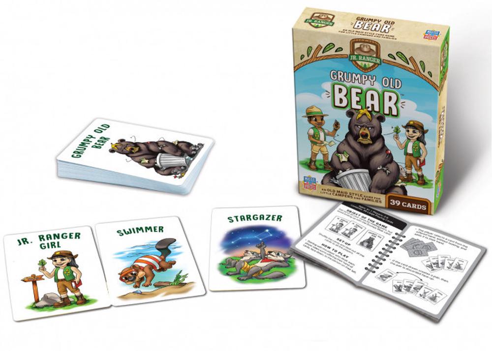 Masterpieces Jr Ranger Card Games - Grumpy Old Bear | Buy online at The ...