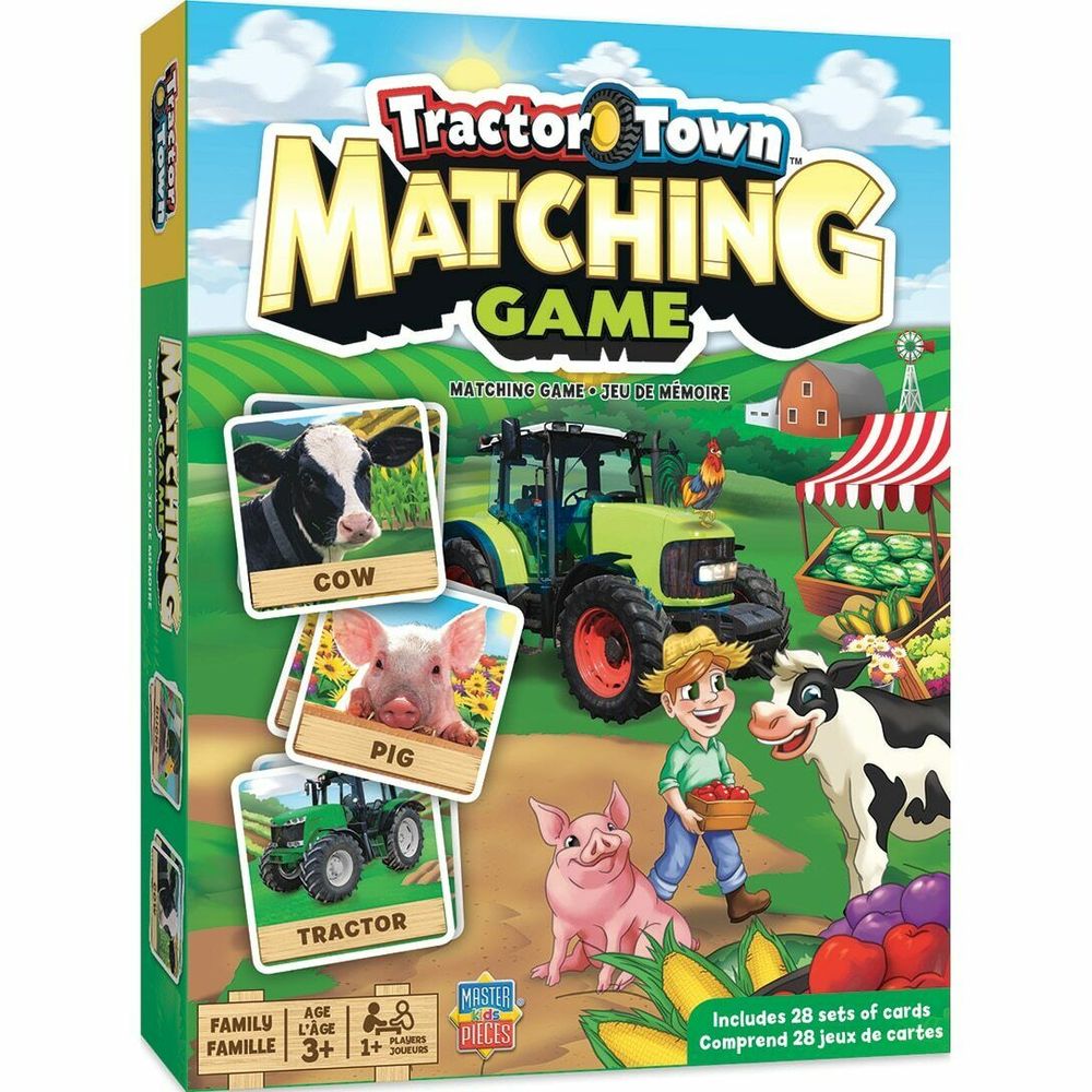 Masterpieces Tractor Town Matching Card Game | Buy online at The Nile