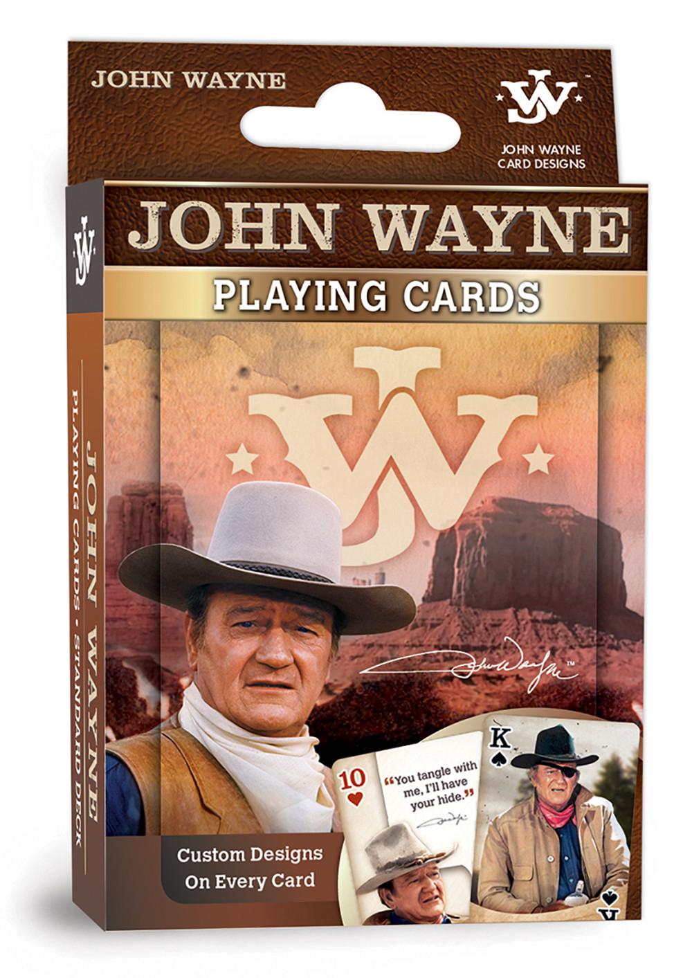 Masterpieces Playing Cards John Wayne | Buy online at The Nile