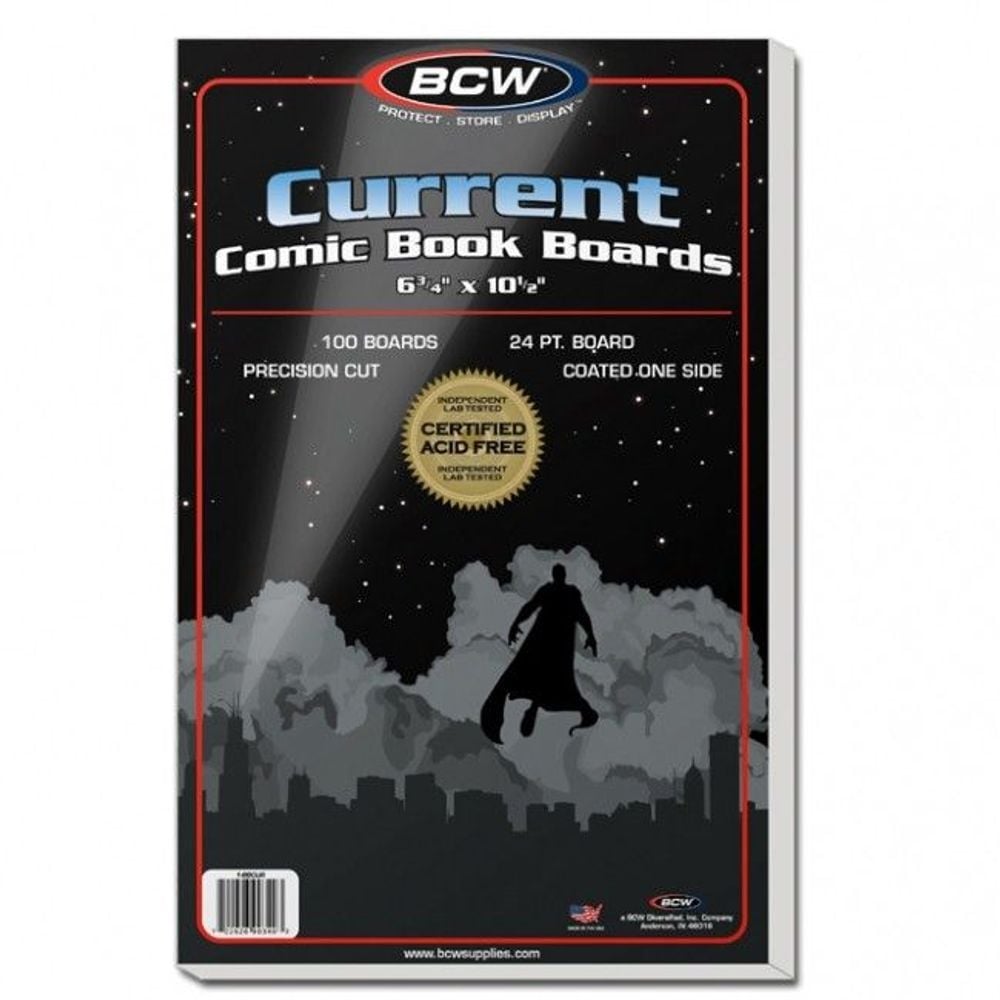 BCW Current Comic Backing Boards | Buy online at The Nile