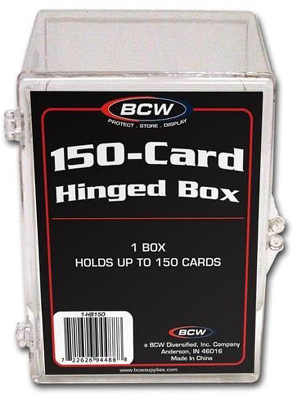 BCW Hinged Box, 150 Count | Buy online at The Nile