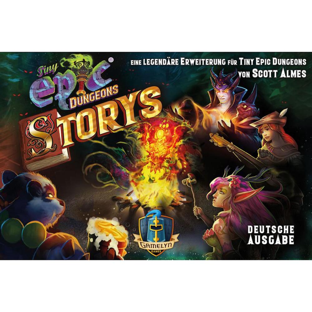 Gamelyn Games Tiny Epic Dungeons Stories Expansion | Buy online at The Nile