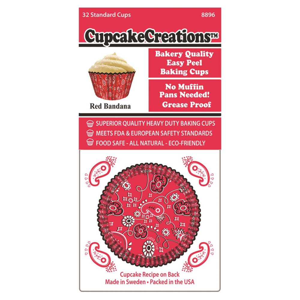 CCC Baking Cups, 32 Piece Red Banana) | Buy online at The Nile