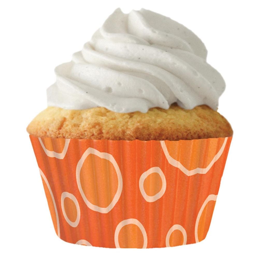 CCC Baking Cups, 32 Piece (Orange Dots) | Buy online at The Nile