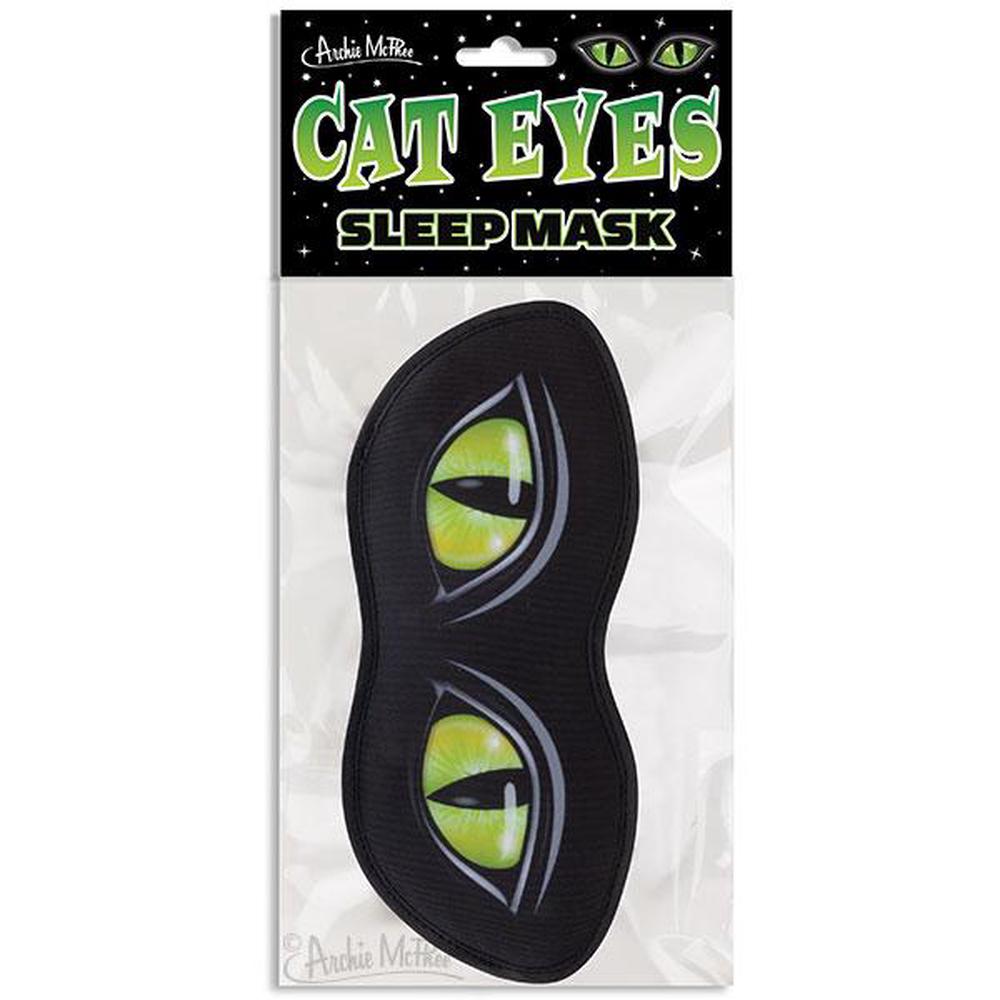Archie McPhee Cat Eyes Sleeping Mask | Buy online at The Nile