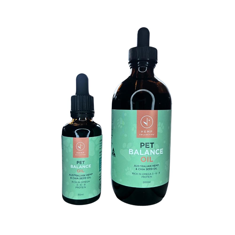 Hemp Collective Pet Balance Oil - Hemp Chia Seed Oil - 50mL | Buy ...