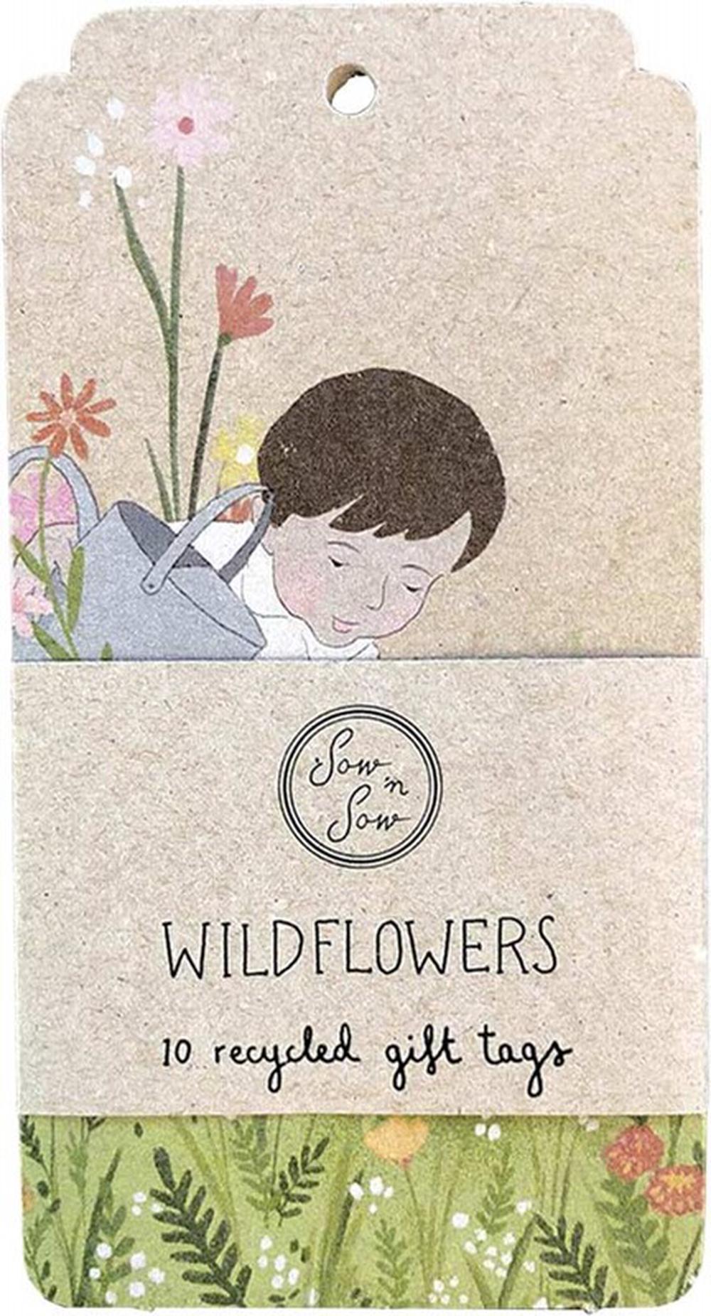 Sow 'n Sow Recycled Gift Tags, 10 Pack (Wildflowers) | Buy online at ...