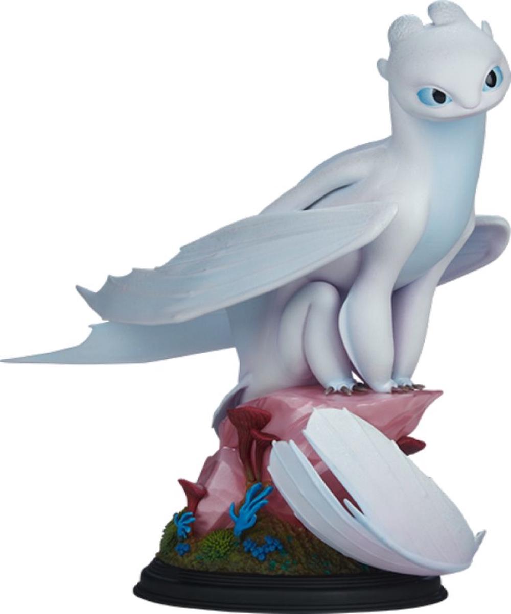 Sideshow Collectibles How to Train Your Dragon - Light Fury Statue ...