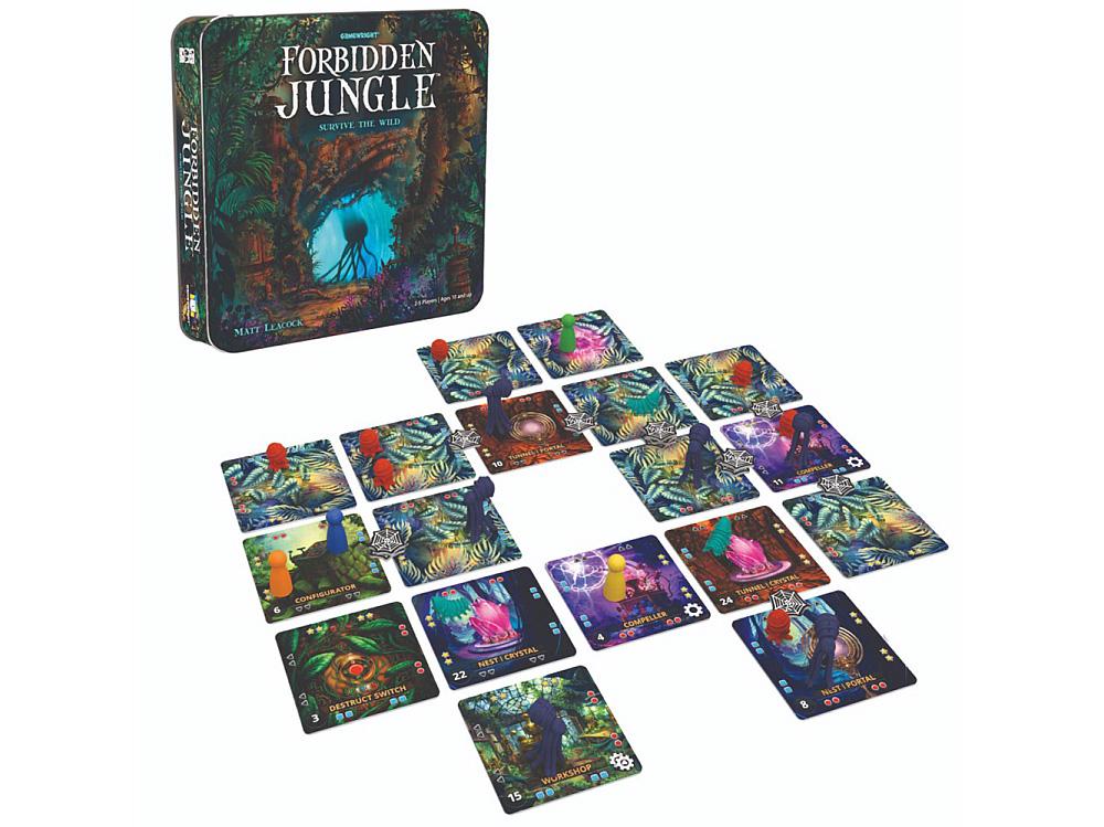 Gamewright Forbidden Jungle In Tin Card Game | Buy online at The Nile