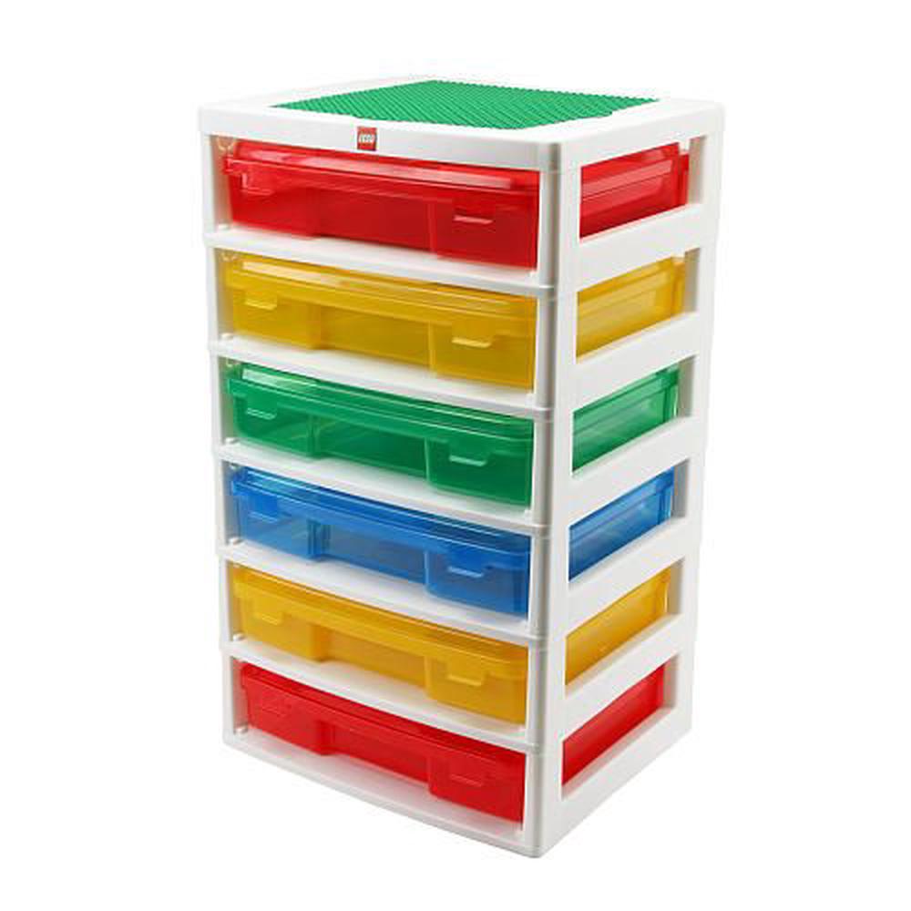 IRIS USA, Inc. IRIS LEGO 6-Case Workstation and Storage Unit with 2 ...