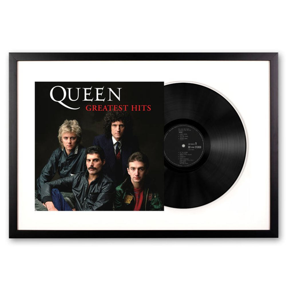 Vinyl Art Framed Queen - Greatest Hits Double Vinyl Album Art | Buy ...