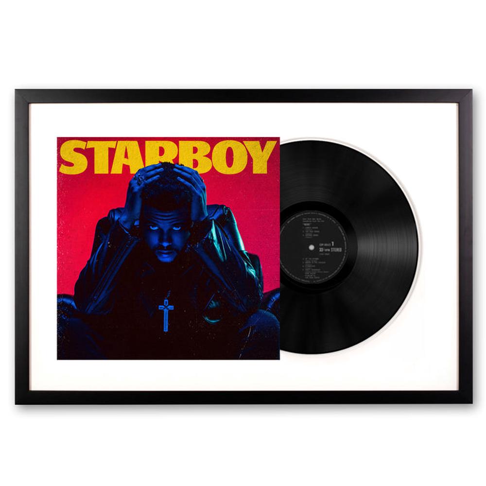 Vinyl Art Framed The Weeknd - Starboy Double Vinyl Album Art | Buy ...