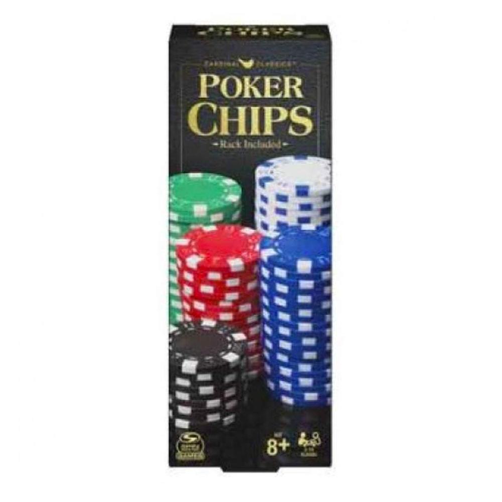 Spin Master Classic 11.5gm Poker Chips, 100 Piece | Buy online at The Nile