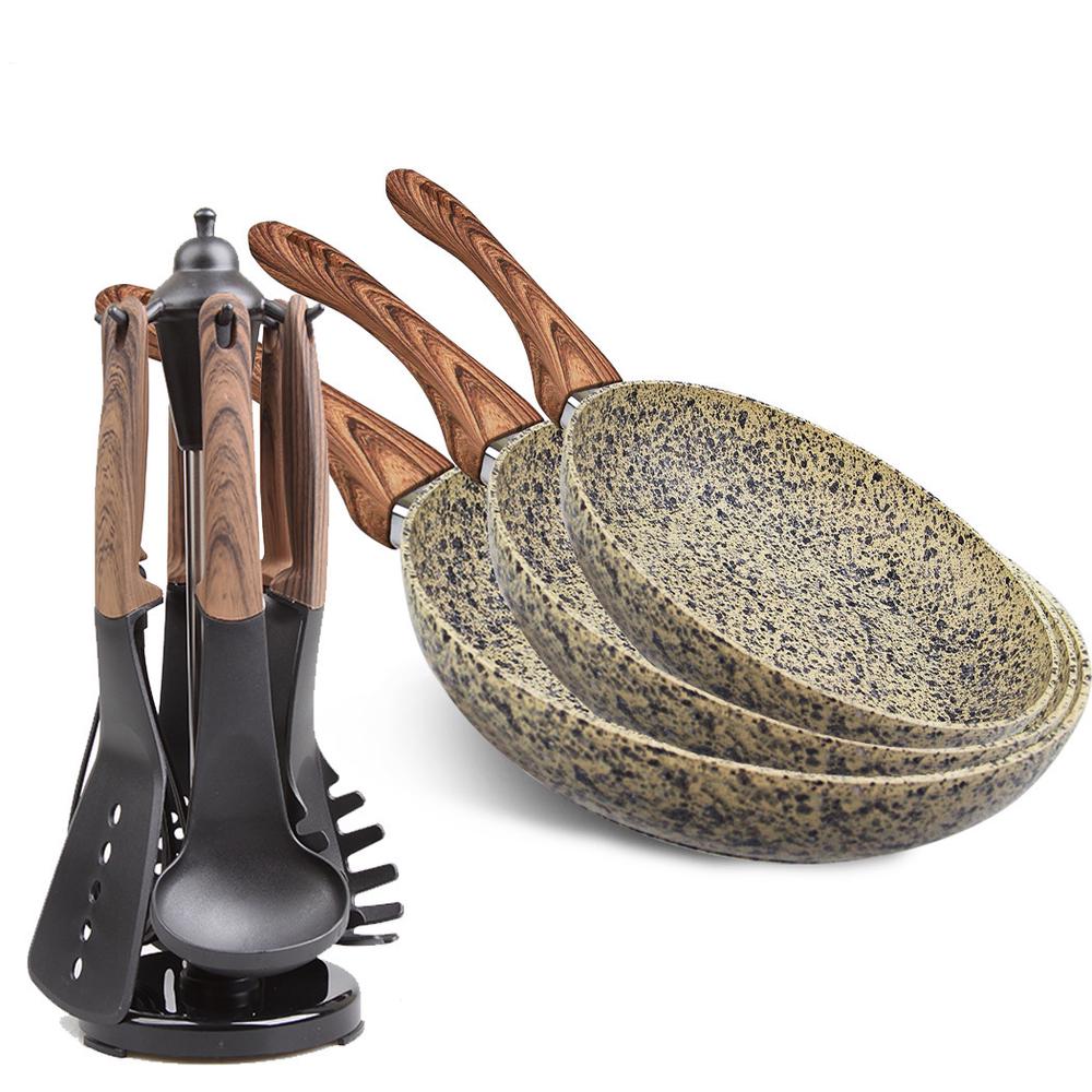 CS Kochsysteme Steinfurt Non Stick Cookware Set with Cooking Utensils ...