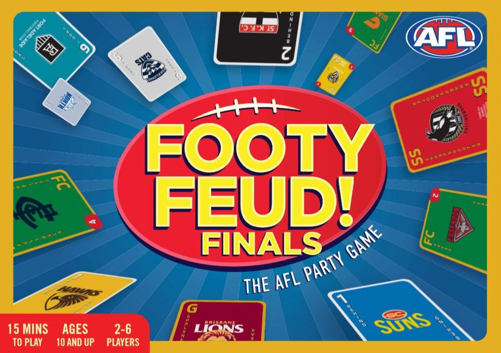 Sporting Chance Games AFL Footy Feud Finals the AFL Party Game Tabletop ...