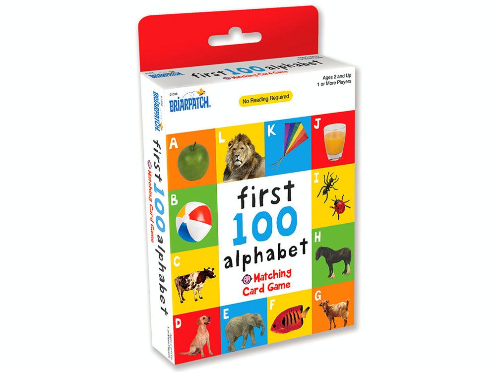 University Games First 100 Alphabet Card Matching Card Game | Buy ...