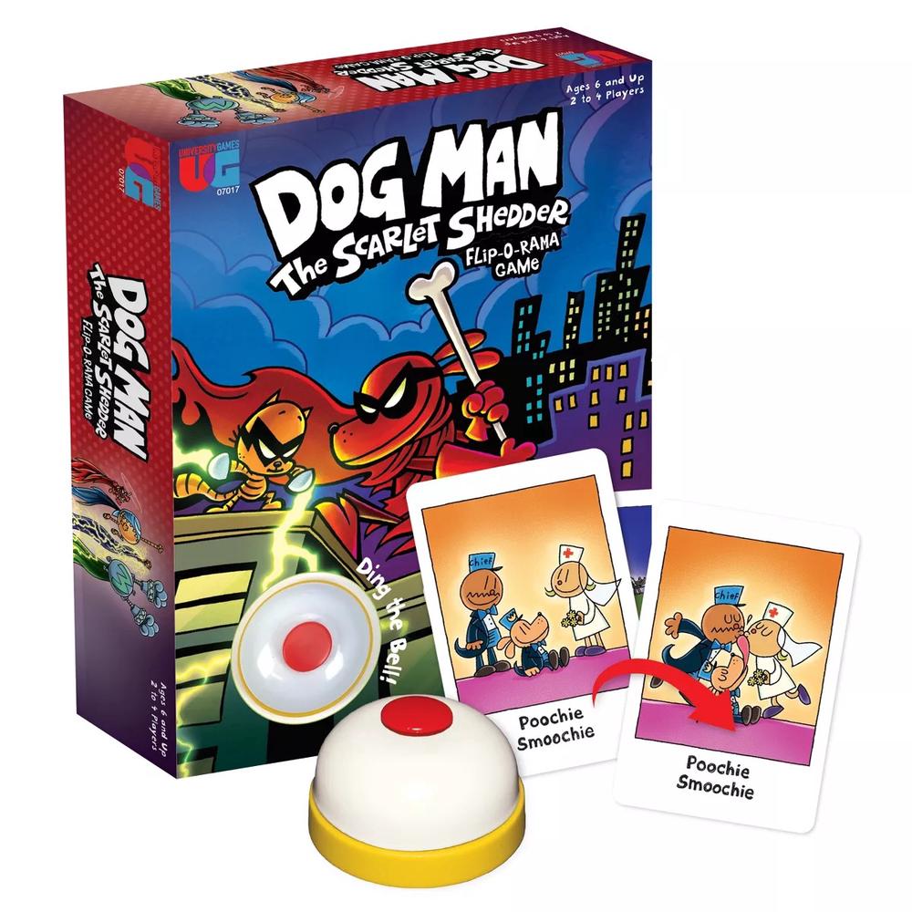 University Games Dog Man The Flip-O Rama Game: The Scarlet Shedder ...