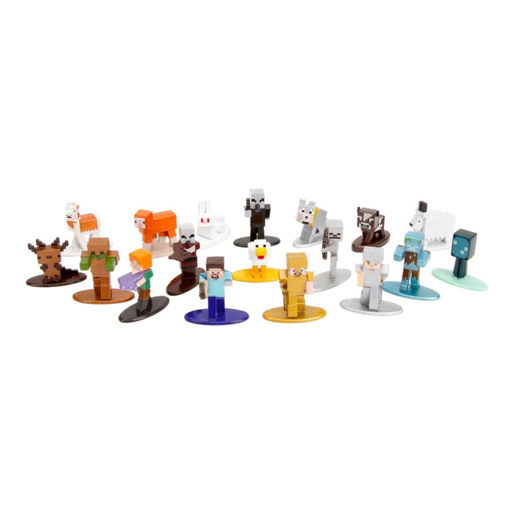 Jada Toys Minecraft - Caves & Cliffs Nano Metal Figures Series 10, 18 ...