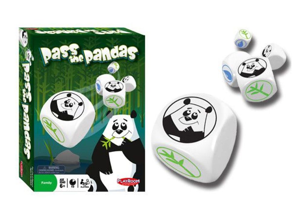 Playroom Entertainment Pass The Pandas Dice Game | Buy online at The Nile