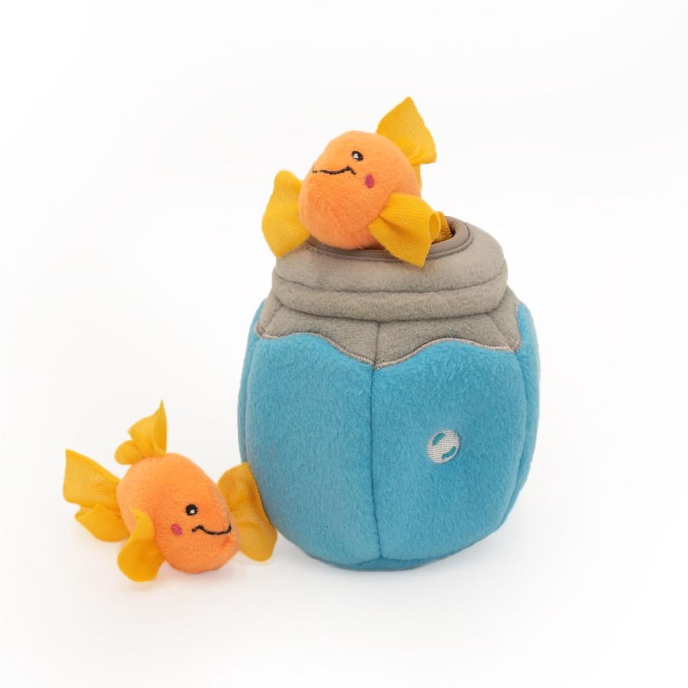 Zippy Paws ZippyClaws Burrow Cat Toy (Fish in Bowl) | Buy online at The ...