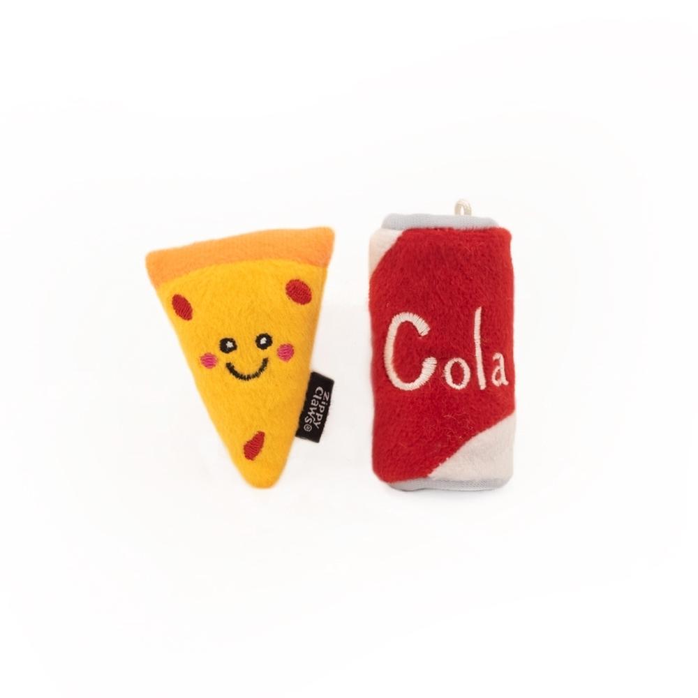 Zippy Paws ZippyClaws NomNomz Cat Toy (Pizza and Cola) | Buy online at ...