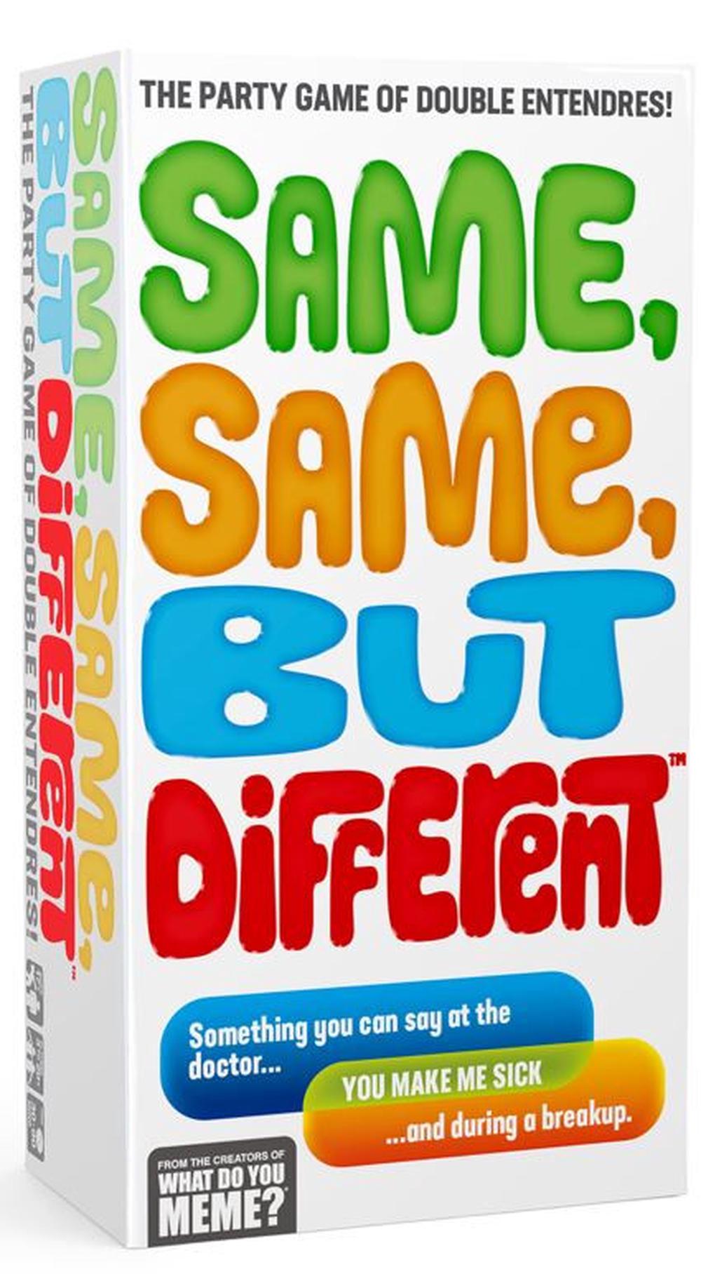 What Do You Meme Same, Same, But Different Card Game | Buy online at ...