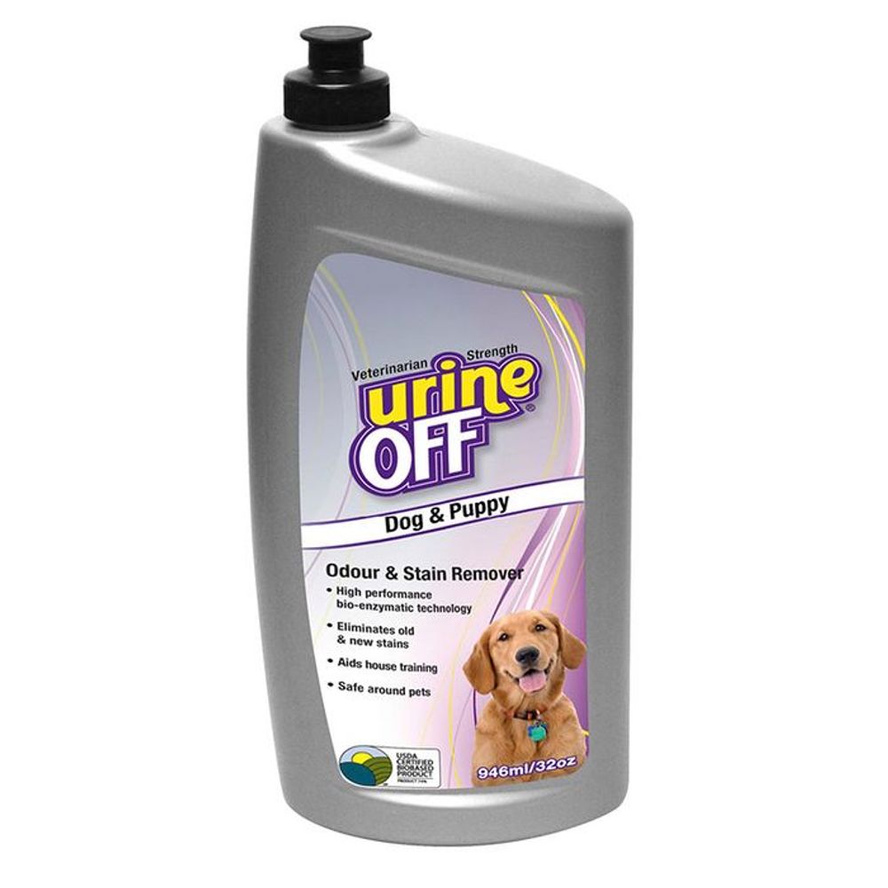 Urine Off Dog & Puppy Odour and Stain Remover - 946mL | Buy online at ...