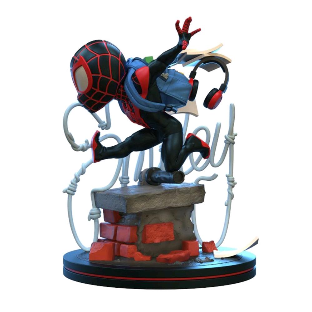 Quantum Mechanix Spider-Man - Miles Morales Q-Fig Elite Diorama | Buy ...