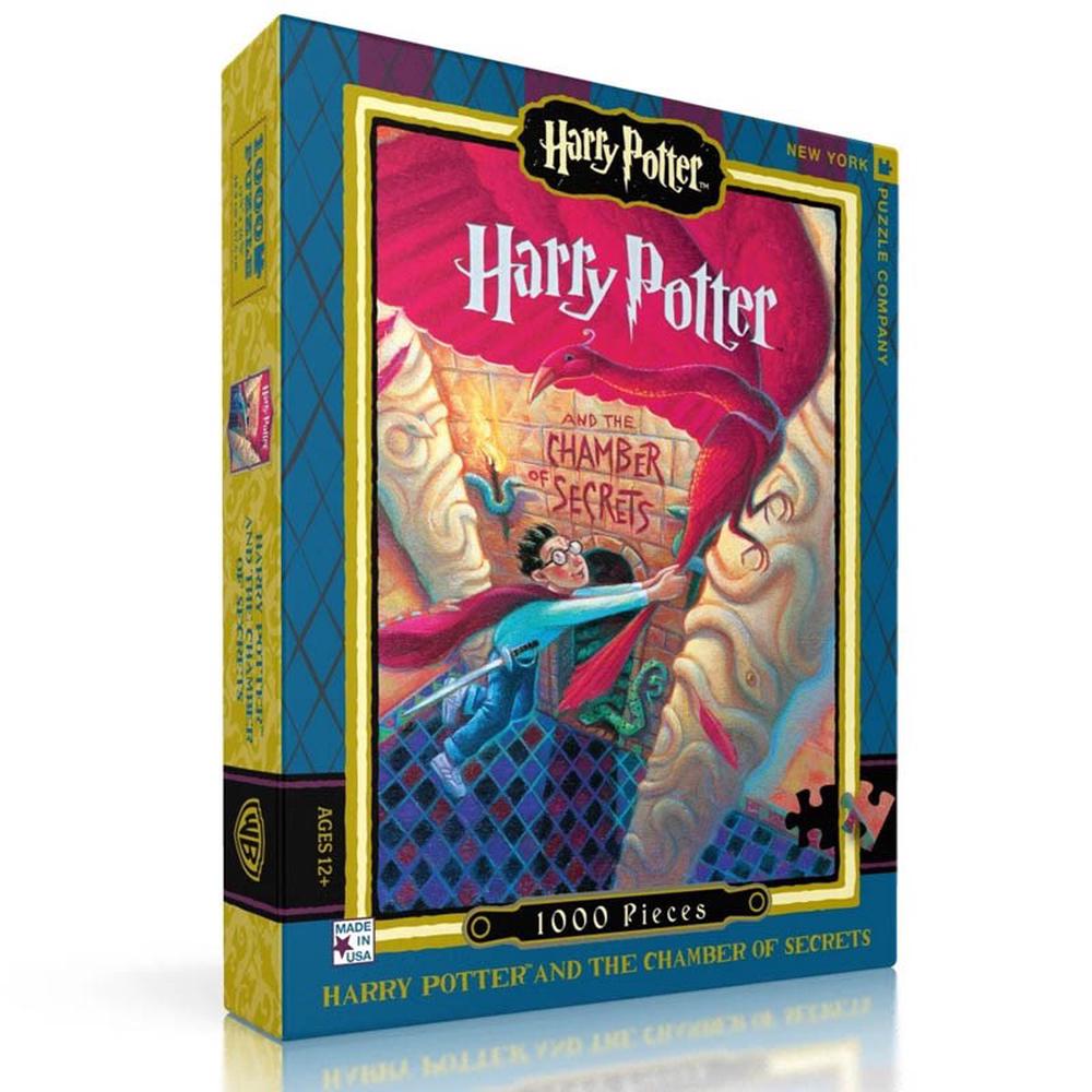 New York Puzzle Company Harry Potter Puzzle - Chamber of Secrets, 1000 ...